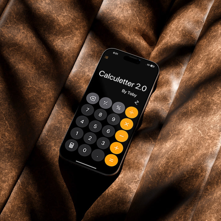 Calculetter 2.0 by Toby Z – The Sleight Co.